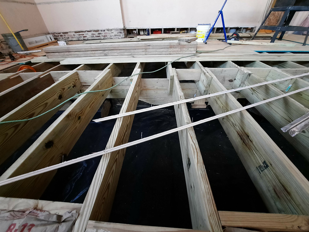The Dangers of Sagging Floors - Sutton Specialty Contractors